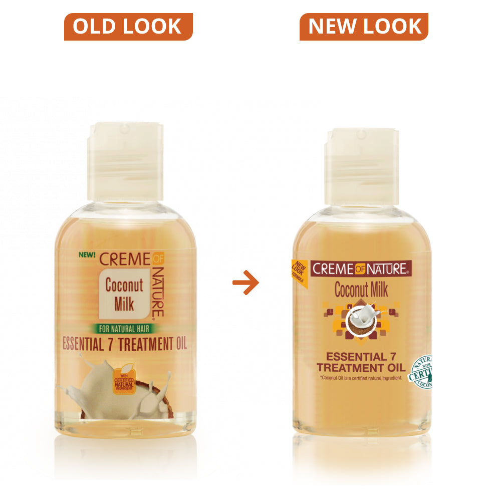 Coconut Hair Treatment Oil for Curly Hair| Creme of Nature